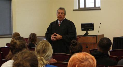 Judge And Professor Shuff Talks Constitution During Court Heidelberg