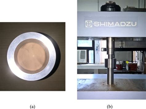 11 A Photograph Of The Cylindrical Sample Placed Inside The Fixture