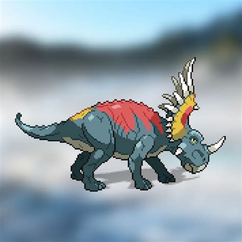 Pixel Style Jurassic World Toy Art By Jurassicpixels Collect Jurassic