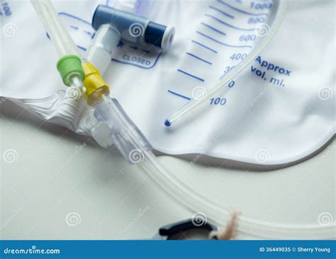 Close Up Foley Catheter Stock Image Image Of Medical 36449035