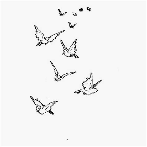 How To Draw A Bird Flying In The Sky