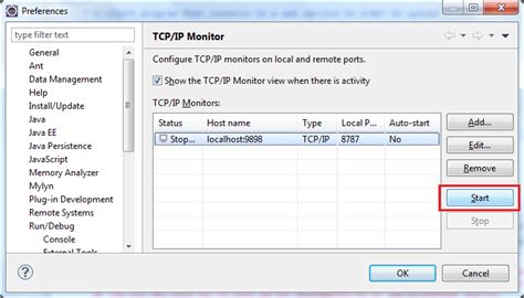 How To Monitor Soap Messages Using Tcpip Monitor In Eclipse