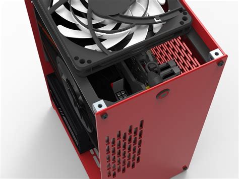 Mini Itx Case Konsep 3d Model Cgtrader