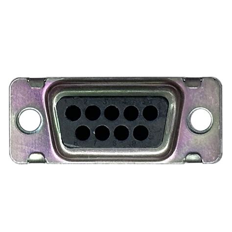 9 Way D Sub Socket Kit M 12 0128k