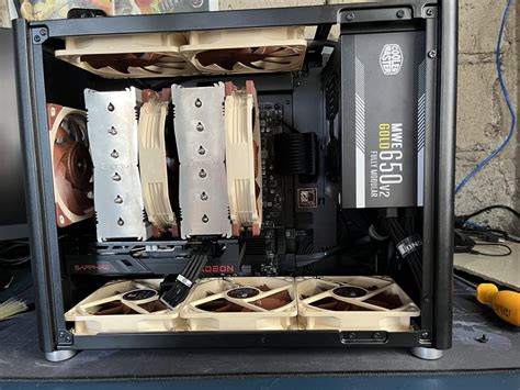 Jonsbo D30 Build Update Use Custom Cables And Completed Case Fans R Mffpc