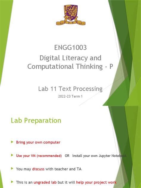 engg1003 lab11 textprocessing pdf