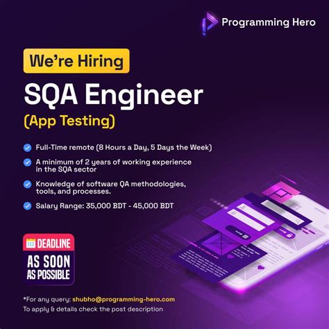 Shahriar Hoq Shubho On Linkedin Hiringnow Hiring Sqa Sqaengineer