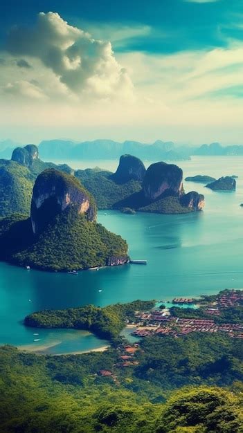 Las Islas Más Bonitas Del Mundo Foto Premium