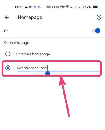 How To Set A Homepage On Chrome On Pc And Android