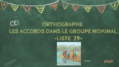Liste 29 Les Accords Dans Le Groupe Nominal Liste 29 Les Accords Dans Le Groupe Nominal