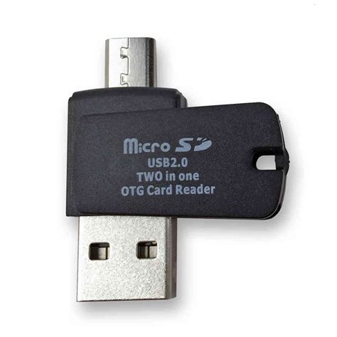 Micro SD USB OTG Card Reader Phones Tablets Computers