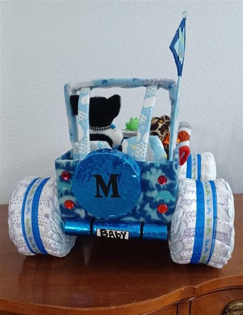 Jeep Diaper Cake Etsy