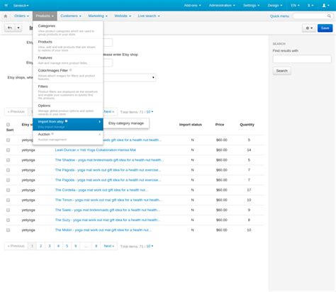 Import From Etsy Cs Cart Add On By Cart Power