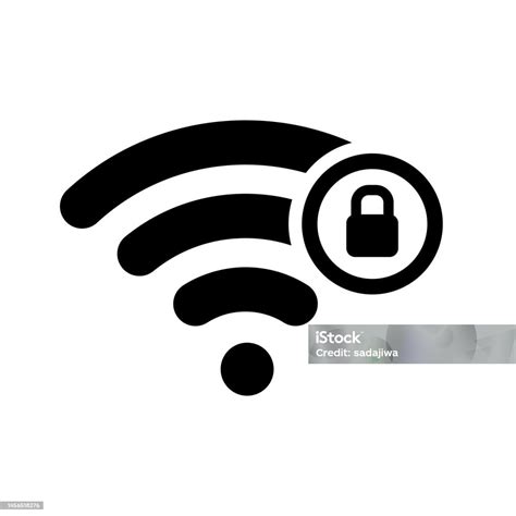 와이파이 간단한 평면 아이콘 벡터 그림입니다 와이파이 잠긴 아이콘 개념에 대한 스톡 벡터 아트 및 기타 이미지 개념 개념과 주제 글로벌 커뮤니케이션 Istock