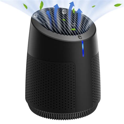 Portable Air Purifier For Bedroom H13 True Hepa Filter Quiet 25db