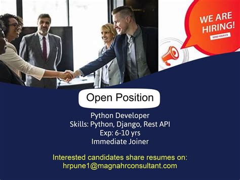 Payal Ramojwar On Linkedin Hiring Python Hyderabadjobs