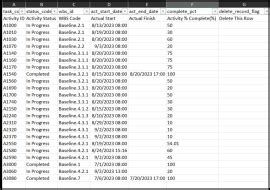 How To Copy Progress Updates From One Project To Another Planning Engineer FZE