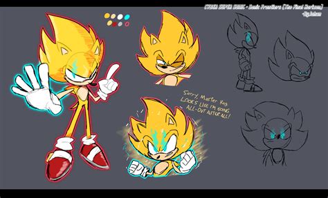 Cyber Super Sonic Basic Sketches By Juanbzom On Deviantart