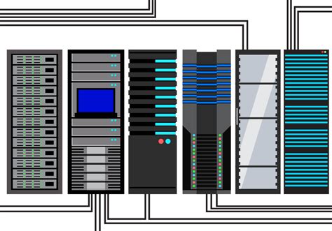 Free Server Rack Vector 116330 Vector Art At Vecteezy