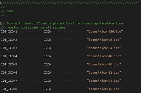 Windows How To Package Several Icons For Different Sizes In A VS C App Stack Overflow