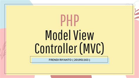 Php Model View Controller Mvc Youtube