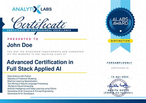 Artificial Intelligence Course Fees