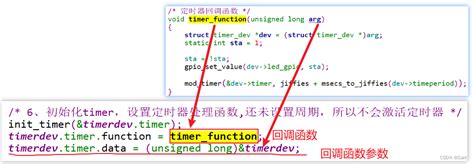 Linux驱动内核定时器linux定时器回调函数 Csdn博客