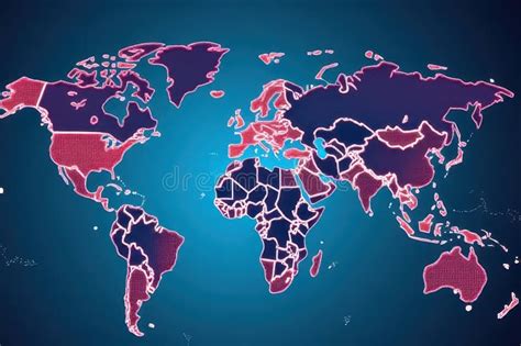 Visualizing Stock Market Indicators Through Abstract Photography Stock Illustration