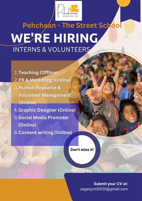 Jyoti Sagar On Linkedin Internship Interns Hiring Ngo Educationforall