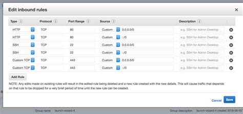 Amazon Web Services Ports 80 And 443 Closed Stack Overflow