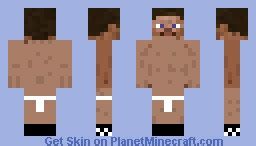 Naked Man Minecraft Skin