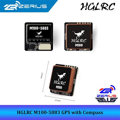 Hglrc M Gps Module With Compass For Fpv Drone Shopee Malaysia