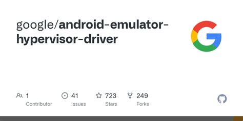 GitHub Google Android Emulator Hypervisor Driver