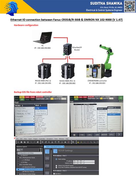 Ethernetip Io Communication Fanuc Cr35ib Omron Nx Plcs Pdf