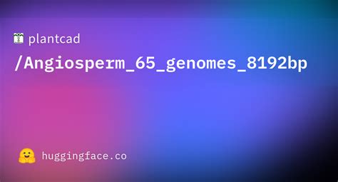 Plantcadangiosperm65genomes8192bp At Main