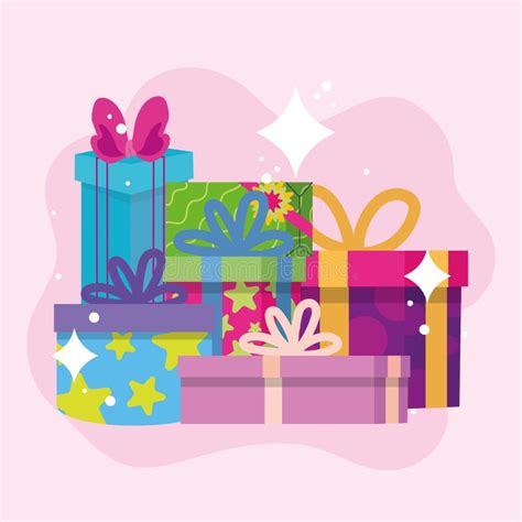 Colorful Stacked T Boxes Vector Stock Vector Illustration Of Vector Background 382956713