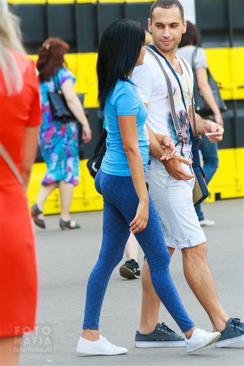 ФотоМафия • Круглая попка в леггинсах • Клуб фотоохотников на девушек