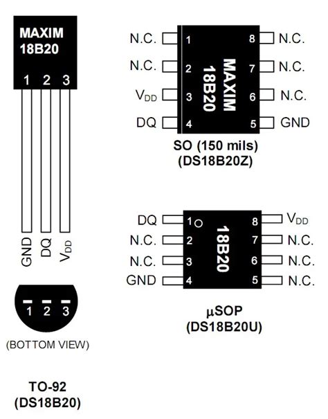 Complete Guide To Ds18b20 Sensor Datasheet Specifications Wiring And