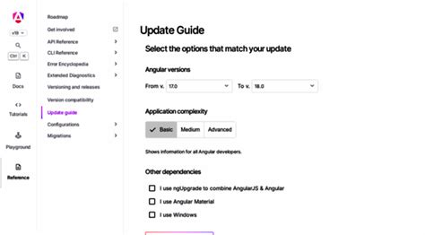 Angular Update Angular Angular Updateguide Firebaseapp