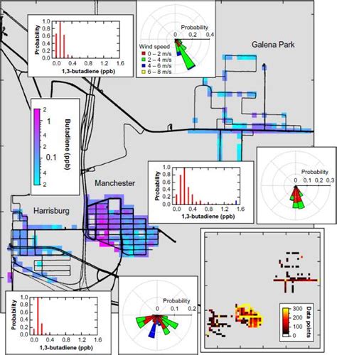 Air Pollutant Mapping With A Mobile Laboratory During The Bee Tex Field