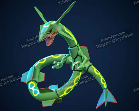 Rayquaza Free High Quality Models