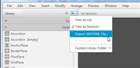 Java Scene Builder Cant Open A Fxml File Stack Overflow