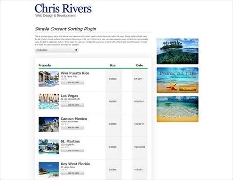 Best JQuery Filter Plugins