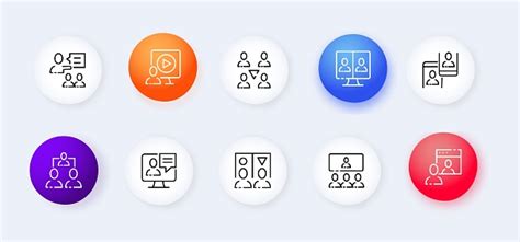 원격 교육 세트 아이콘입니다 온라인 학업 모자 컴퓨터 교과서 전자 책 인터넷 집 전화 학생 학습 개념 신형 스타일 비즈니스 및 광고에 대한 벡터 라인 아이콘 검사 보기에