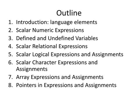 Ppt Fortran Expressions And Assignments Powerpoint Presentation