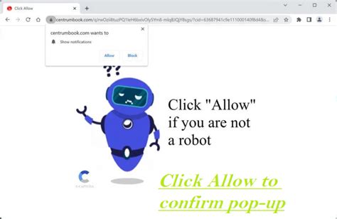 How To Remove Click Allow To Confirm Pop Up Malware Guide