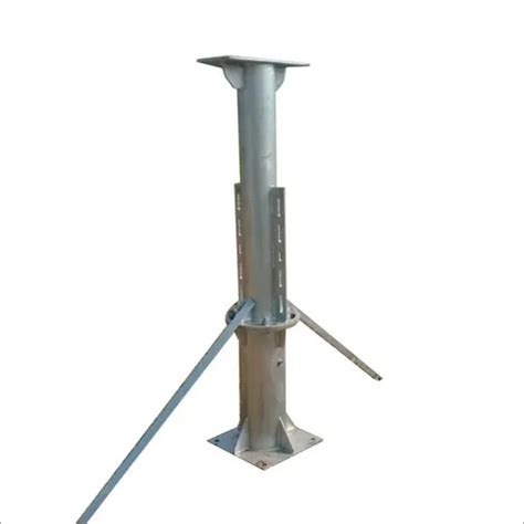 Dual Axis Solar Manual Tracking Structure Aluminium Build White