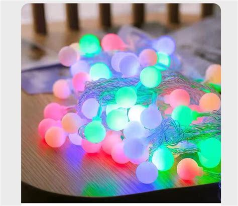 10m 100灯 可串联星星灯氛围灯房间卧室装饰灯led小圆球彩灯闪灯串节日布置满天星 插电款 融创集采商城