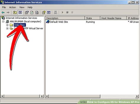 How To Configure Iis For Windows Xp Pro With Pictures Wikihow Tech