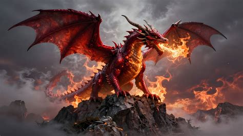 Red Dragon By Lolothedabbler On Deviantart